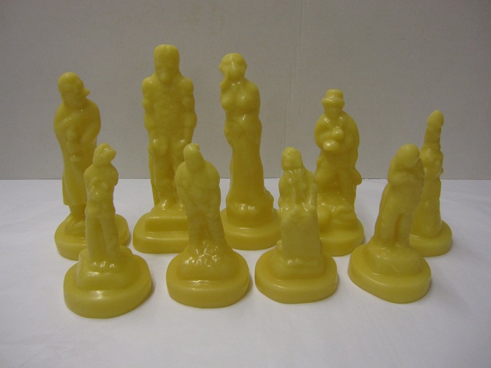 MOULDS ONLY Make Your Own Chess Sets With These 9 x Zombie Undead ...