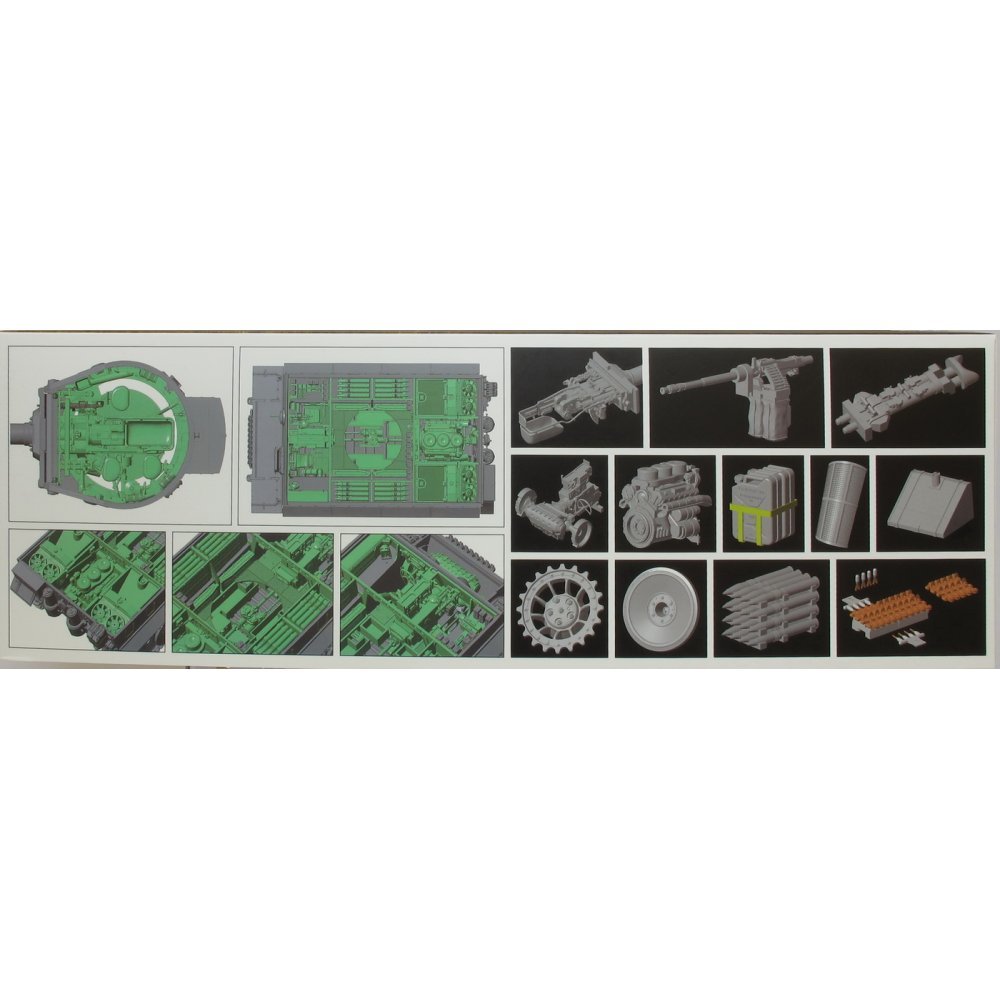 Rye Field Model RM-5003 – Model Kit Tiger I Early Production with Full ...