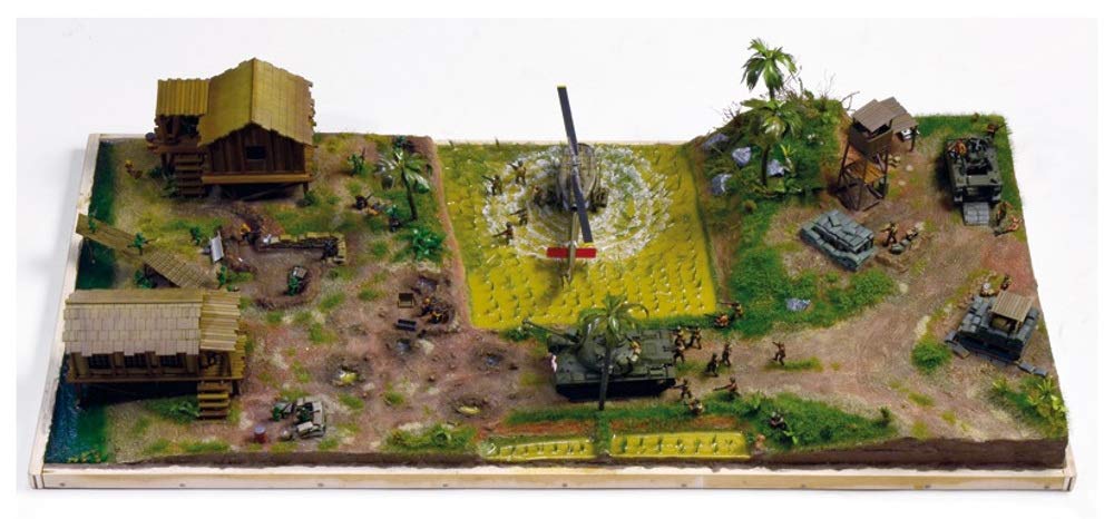 Italeri 1:72 Vietnam War Model Building Kit – Model Scene – Detailed ...
