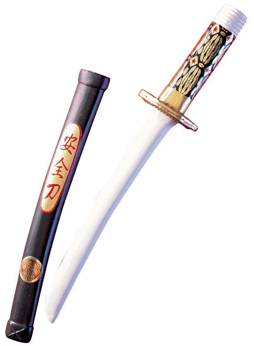 Ninja Dagger withScabbard Daggers Novelty Toy Weapons & Armour for ...