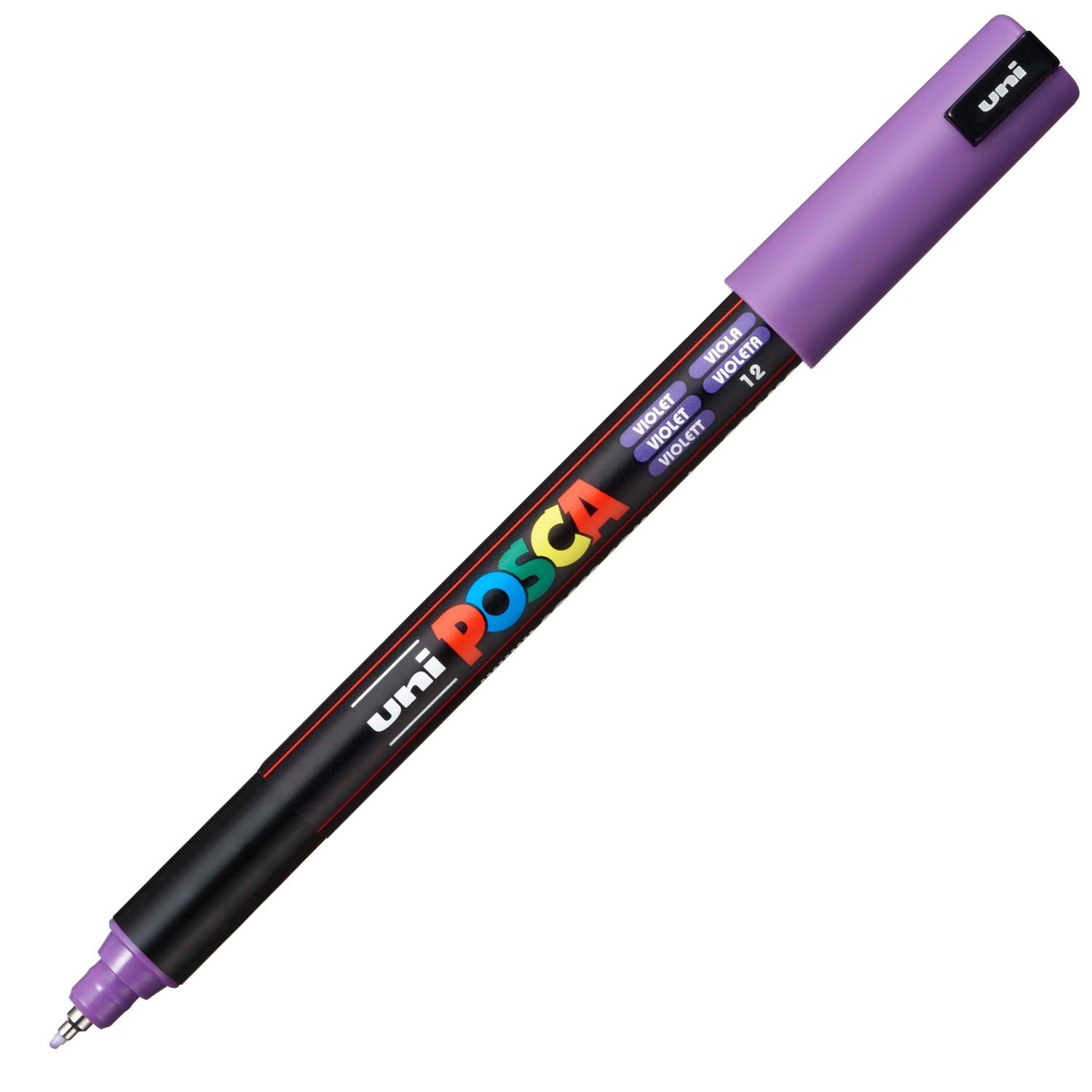 Uni-Ball Posca Ultra Fine Bullet Tip Marker – Violet – TopToy
