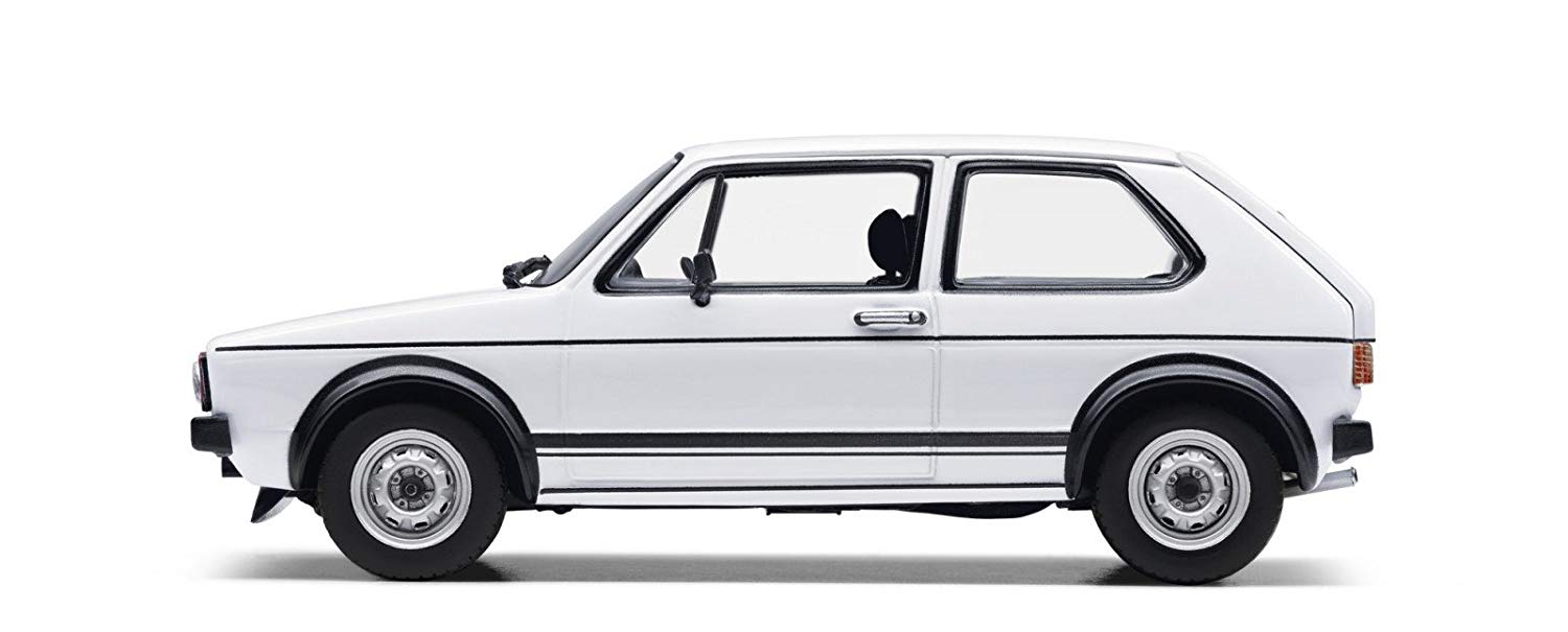 Volkswagen Original VW Golf 1 GTI model car 1: 43 White – TopToy