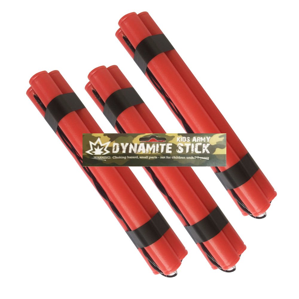 Kids Army Set Of 3 Fake Dynamite Sticks – TopToy