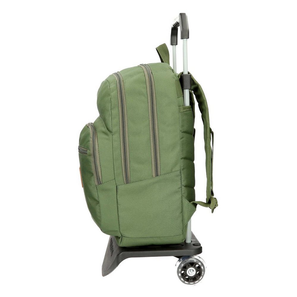 Pepe Jeans Cross Double compartment Backpack with trolley Green 30 ...