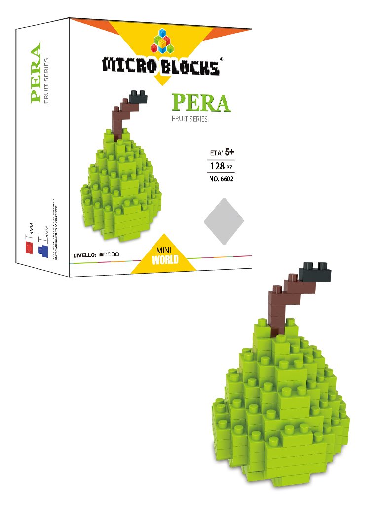 Micro Blocks wlt-6602 – Set Construction Pear – TopToy