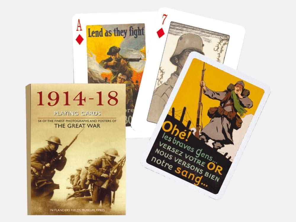 Piatnik Playing Cards – World War 1 single deck – TopToy