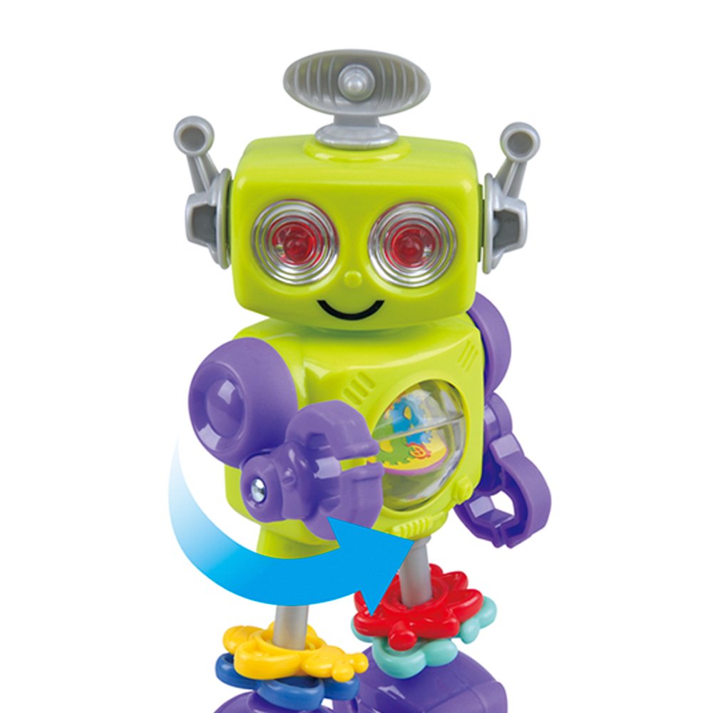 PlayGo Baby Activity Set – Robot and Rattle (Colorbaby 44572 ...