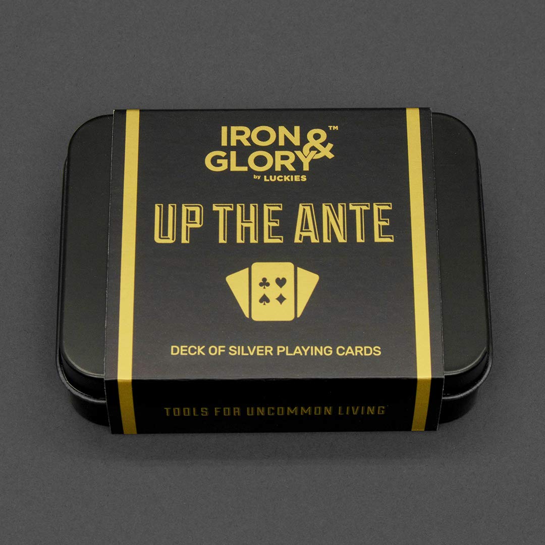 Iron and Glory Black Playing Cards – Premium Card Deck – Cool Playing ...