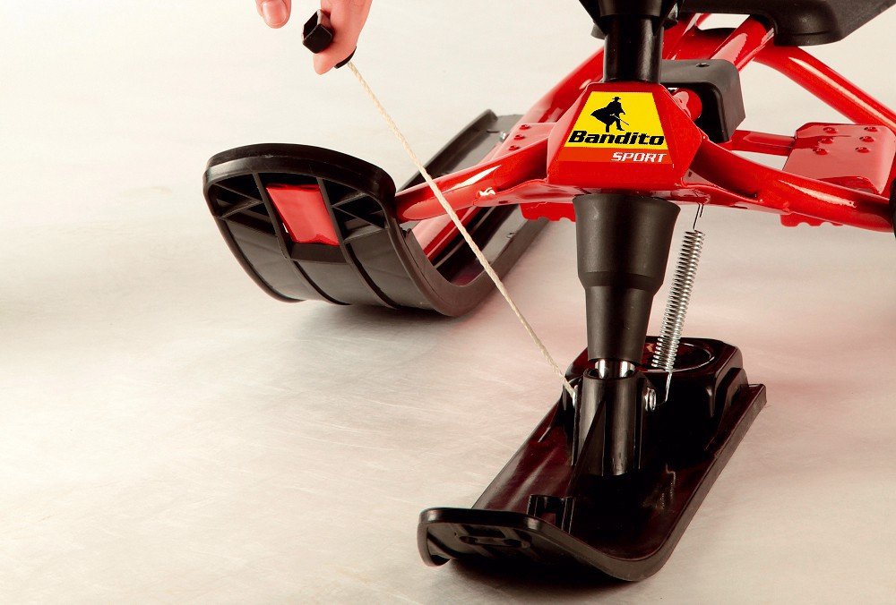 Schmidt Sportsworld ‘Sledge Snow Bob Kiddy Star Black/Red – TopToy