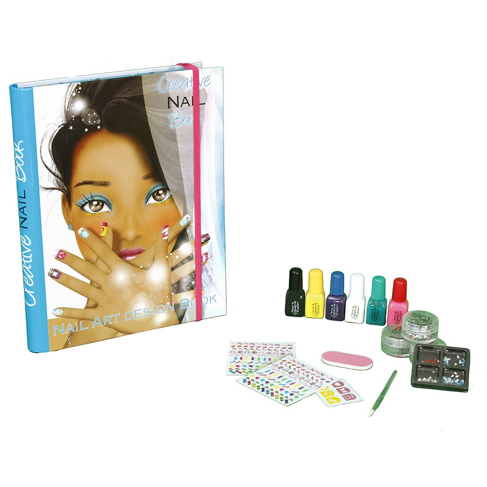 Creative 035 – Creative Nail Art Design Book, Blue – TopToy