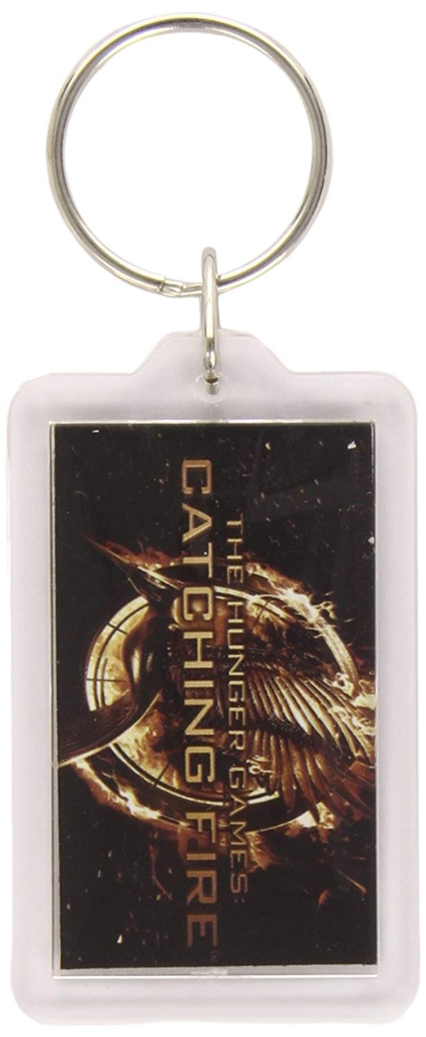 The Hunger Games: Catching Fire Katniss and Logo Lucite Keychain – TopToy