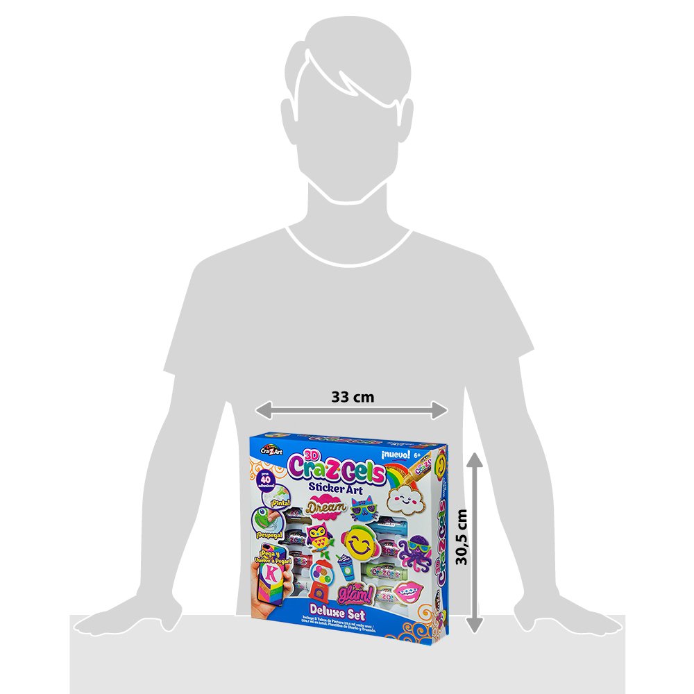 Cra-Z-Gels 12733 Deluxe Sticker Set – TopToy