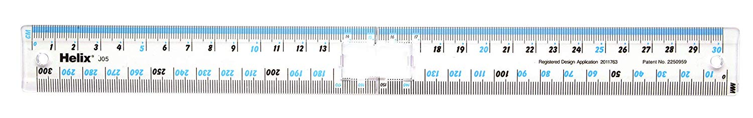 Helix J05100 30cm 300mm Folding Ruler – TopToy