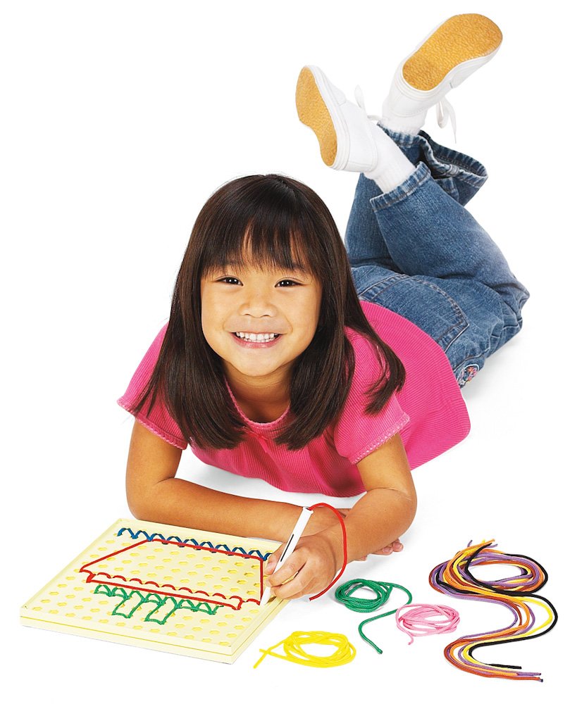Learning Resources String-Along Lacing Classroom Kit – TopToy