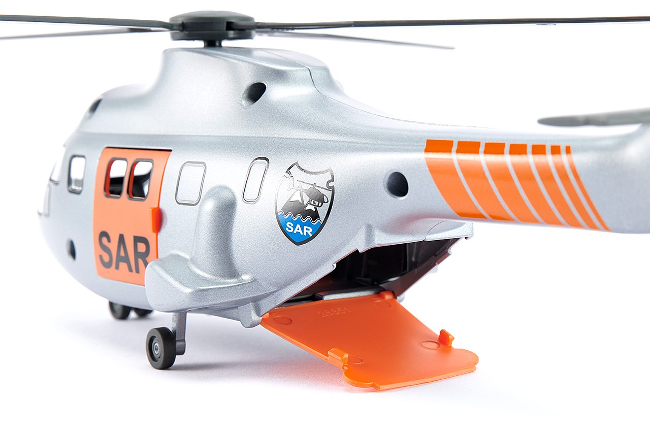 SIKU 2527 Super SAR Transport Helicopter, Silver – TopToy