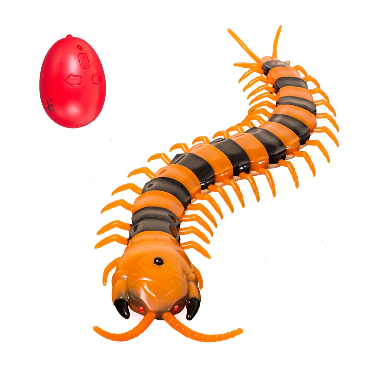 Global Gizmos 54640 “Battery Operated Infrared Remote Control Centipede ...