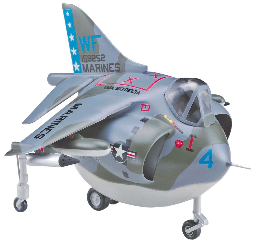 Hasegawa “Egg Plane AV-8 Harrier Model Kit – TopToy