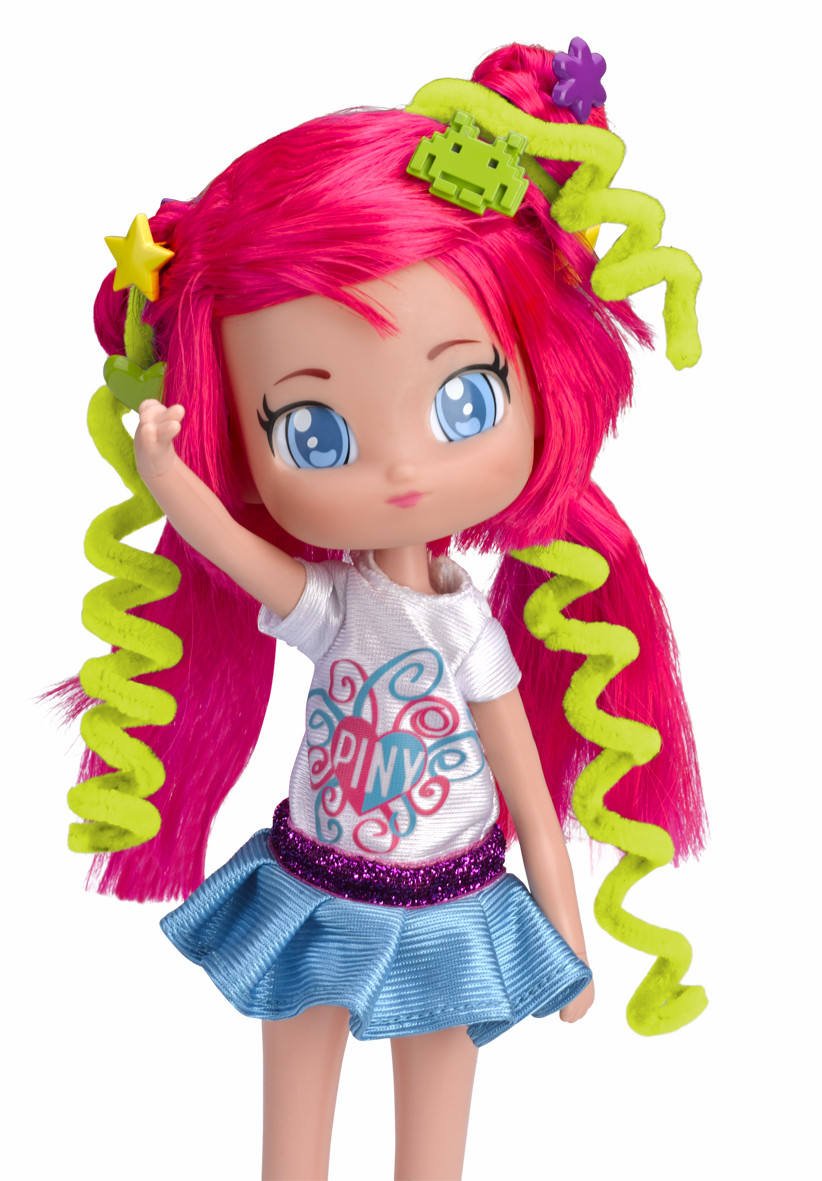 Piny- Michelle Doll and Funny Hairstyles, 700014151 – TopToy