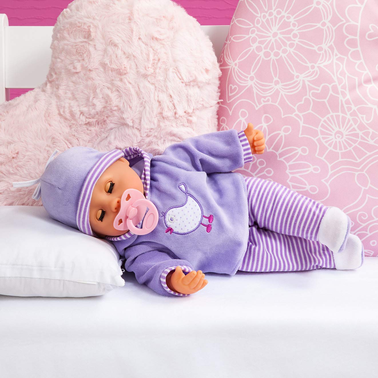 Bayer Design 93817 Function Doll, First Words, Interactive Baby, 24 ...