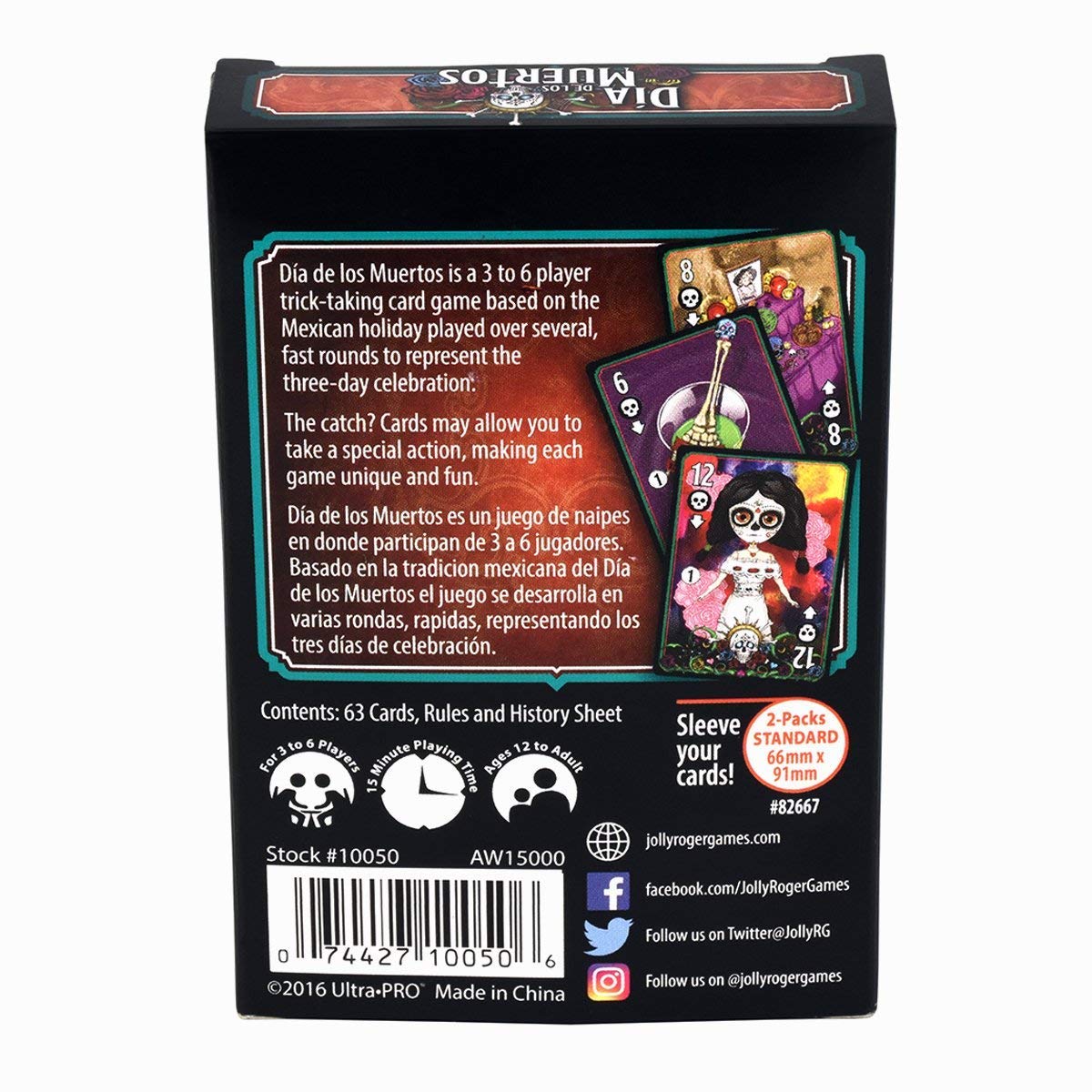 Ultra Pro UPE10050 Dia De Los Muertos Board Game – TopToy