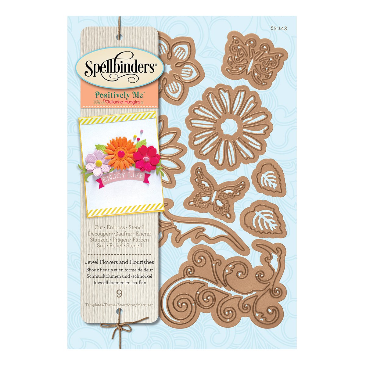 Spellbinders Jewel Flowers and Flourishes – TopToy