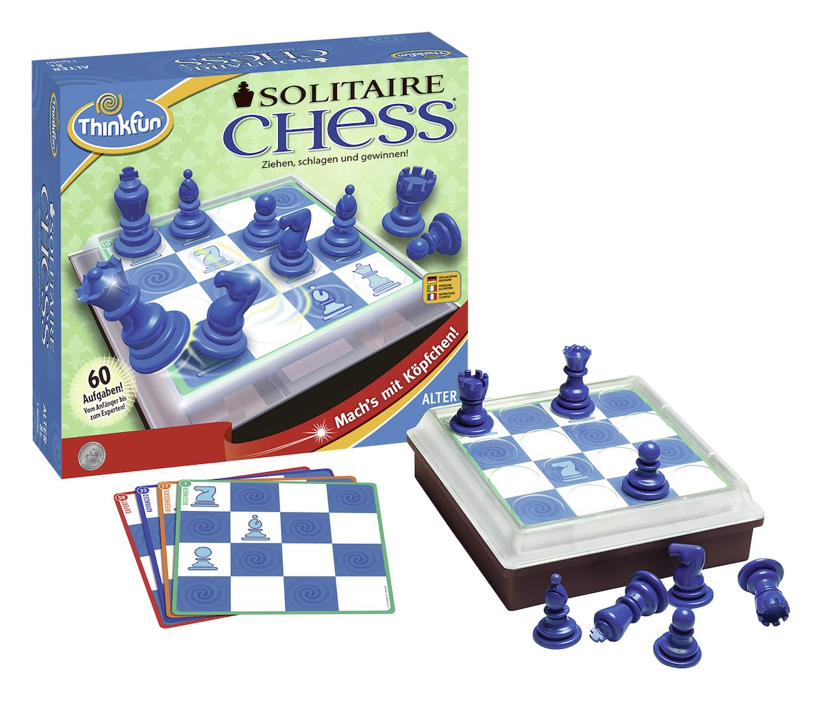 ThinkFun 76325 – Soitaire Chess® – The Captivating Thinking Game – TopToy