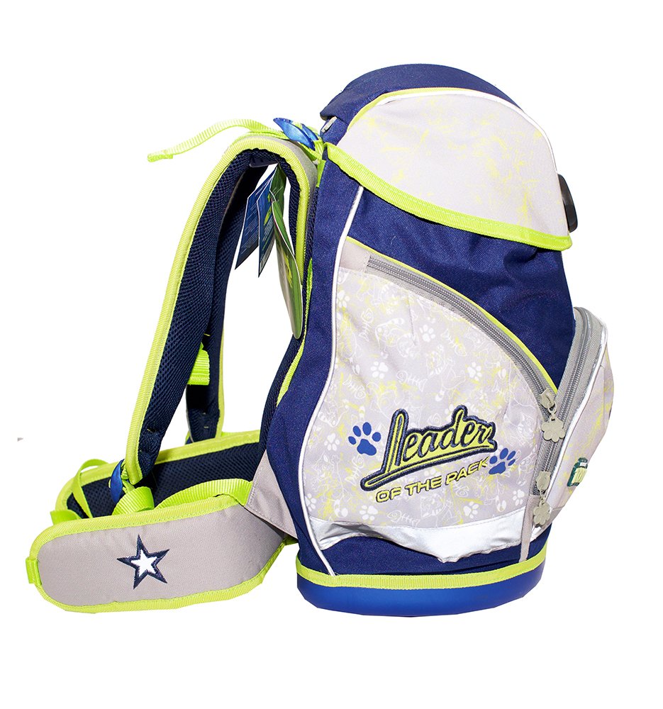 TALKING TOM AND FRIENDS School Backpack, Blue/Grey (Multi-Coloured ...