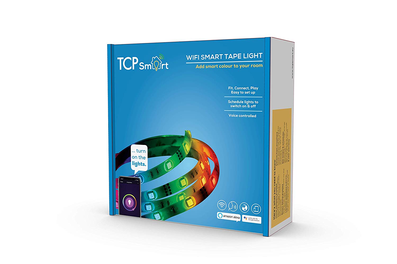 TCP Smart Wi-Fi LED IP65 Tapelight Colour Changing – TopToy