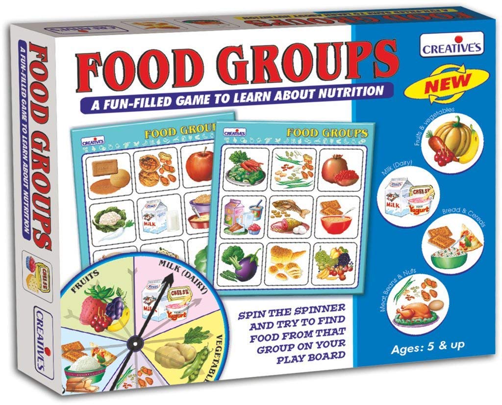 CREATIVE EDUCATIONAL Pre-School Food Groups – TopToy