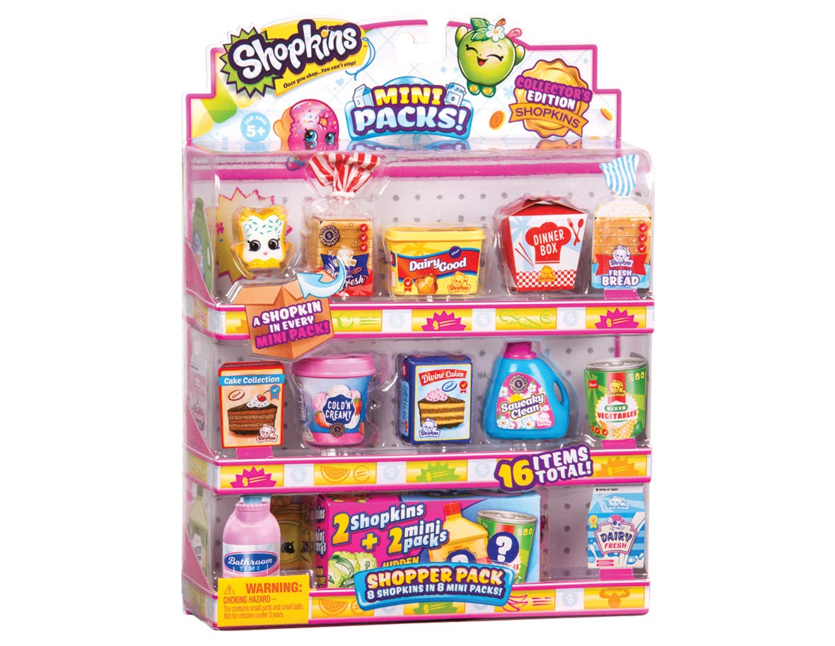 Shopkins Mini Packs Shopper Pack-Assortment – TopToy