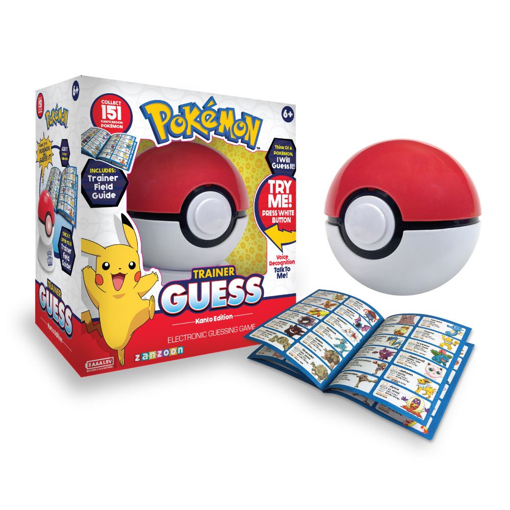 Pokemon 117103 Trainer Guess Game, Multi-Colour – TopToy