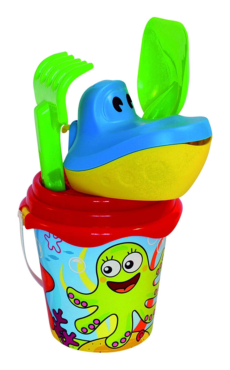 ADRIATIC 768 Star Bucket Set with Small Boat, 14 cm Dia, Multi-Color ...