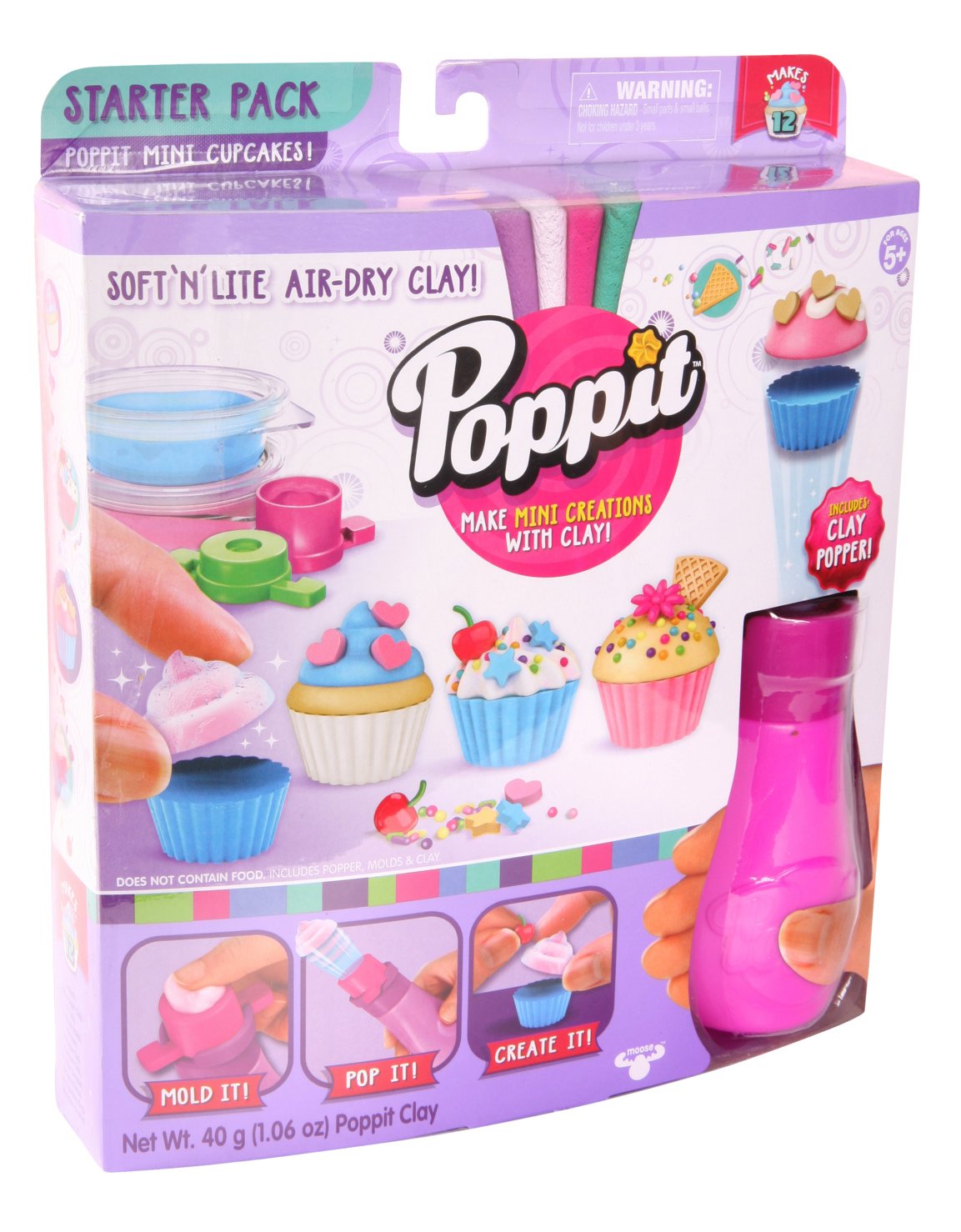 Poppit S1 STARTER KIT MINI CUPCAKES – TopToy