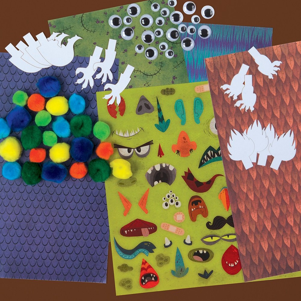 Monsters Cardboard Tube Craft Kit – TopToy