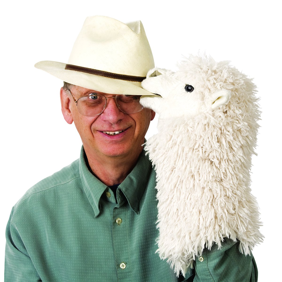 Folkmanis Alpaca Stage Puppet – TopToy