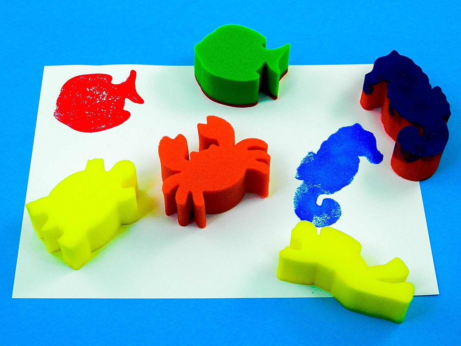 Anthony Peters AP014SPS Sponge Painting Stamper Sea Life Theme-Pack of ...