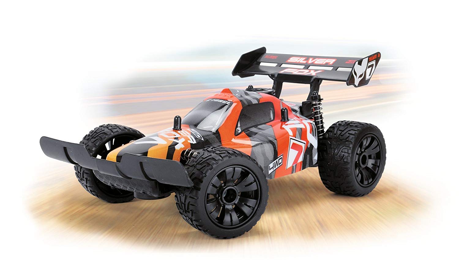 Dickie Toys 201119479 RC Silver Fox Radio Controlled Buggy with ...