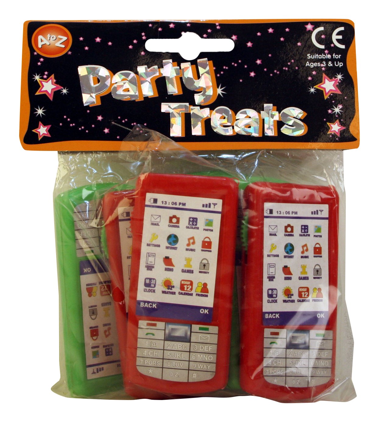 A to Z 03310 Mobile Phone Shaped Animal Viewer Party Favours Toy – TopToy