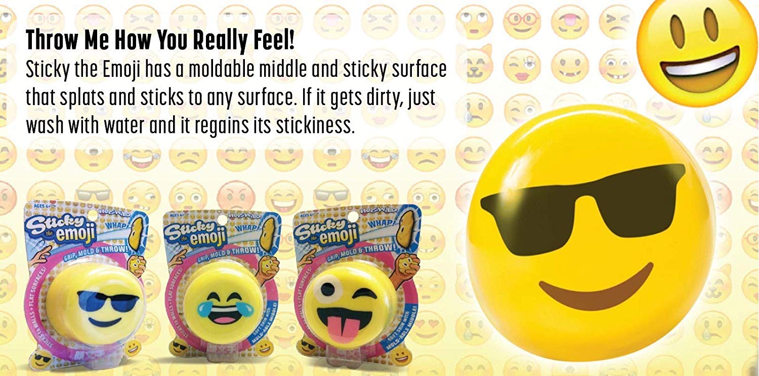 Sticky Poo Emoji, Yellow – TopToy
