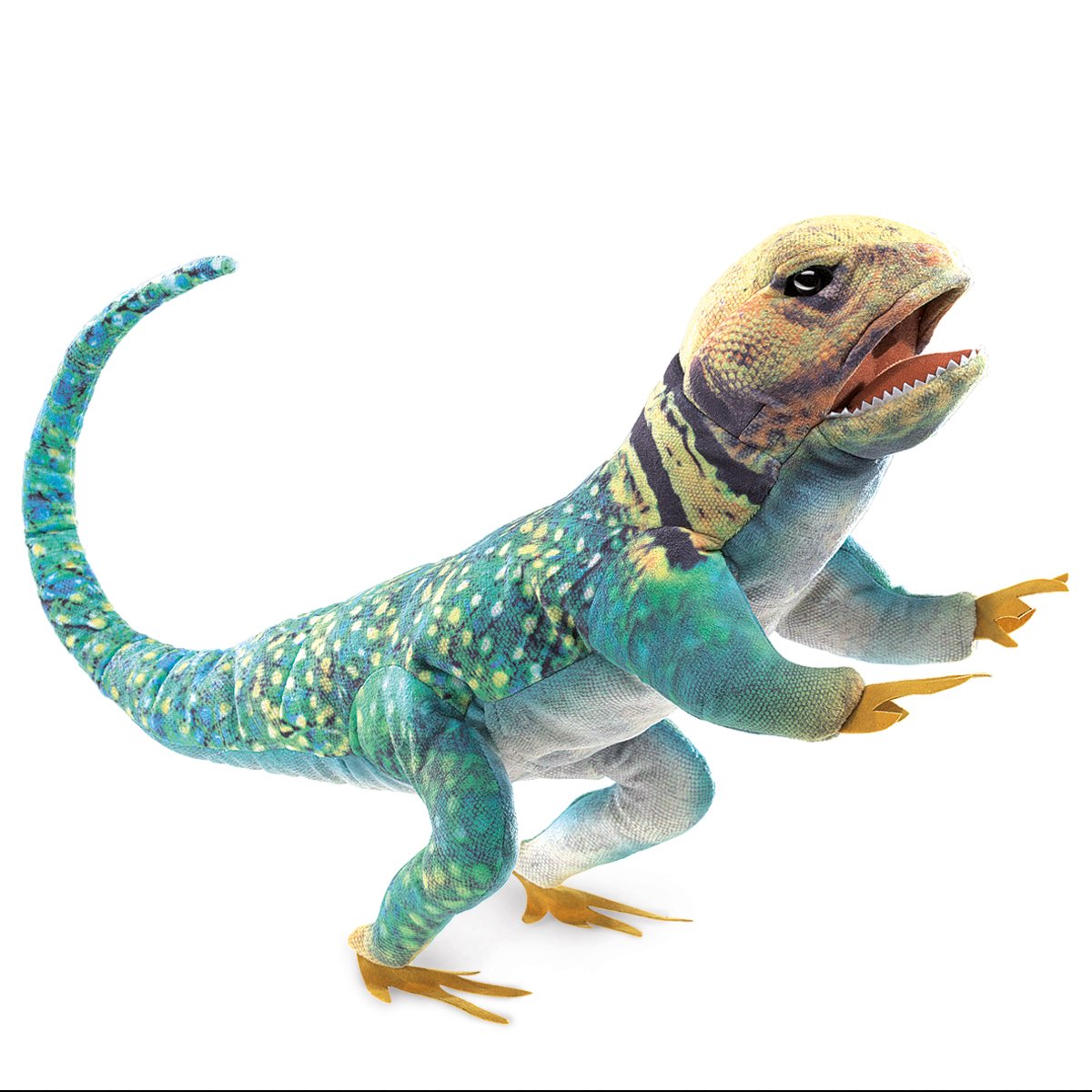 Folkmanis 3063 Collared Lizard Puppet – TopToy