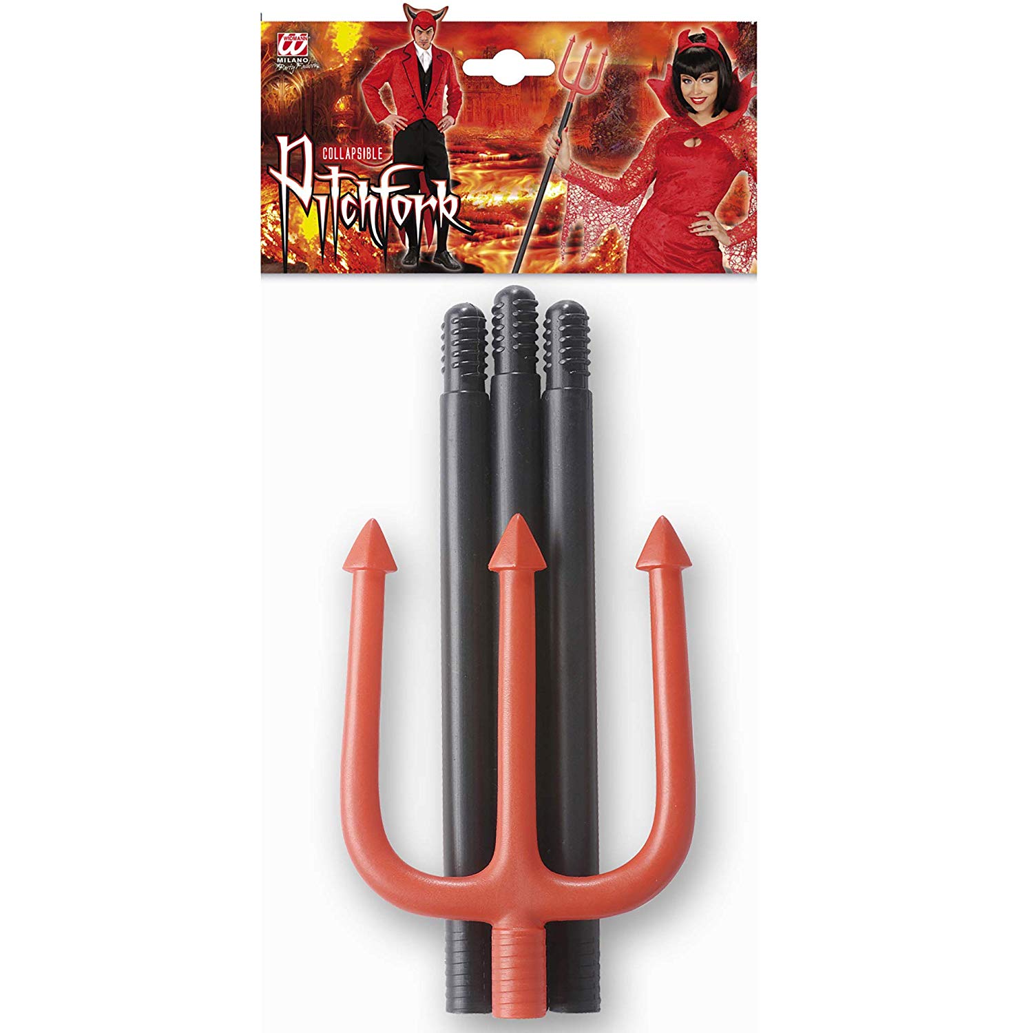 Collapsible Pitchforks 114cm Accessory for Fancy Dress – TopToy