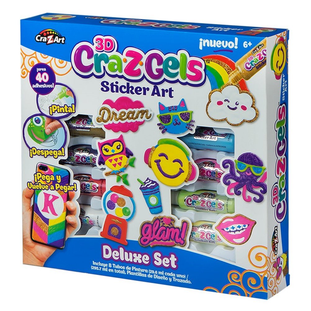 Cra-Z-Gels 12733 Deluxe Sticker Set – TopToy
