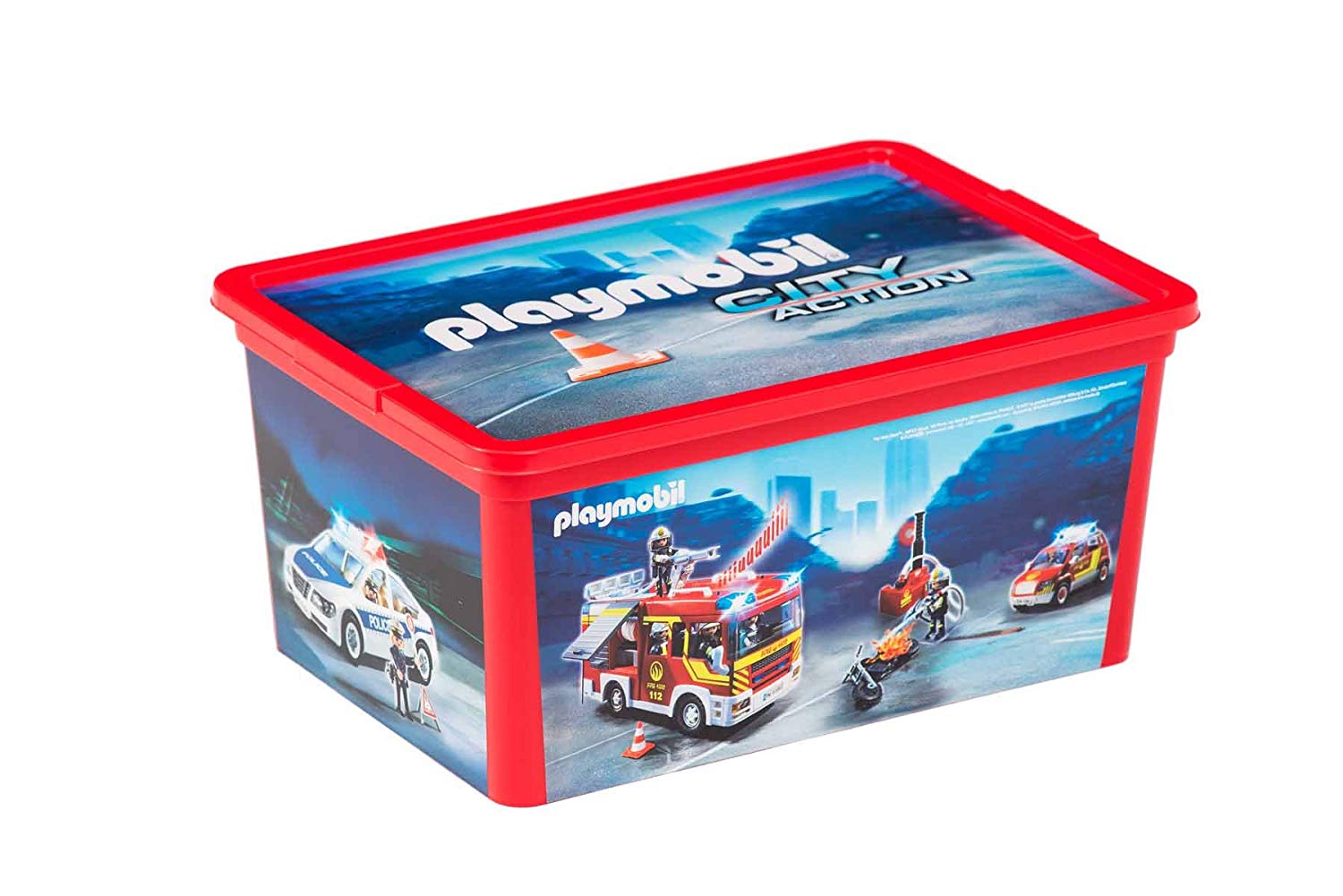 Playmobil – Fire – Storage Box – 12 L, 064745 – TopToy