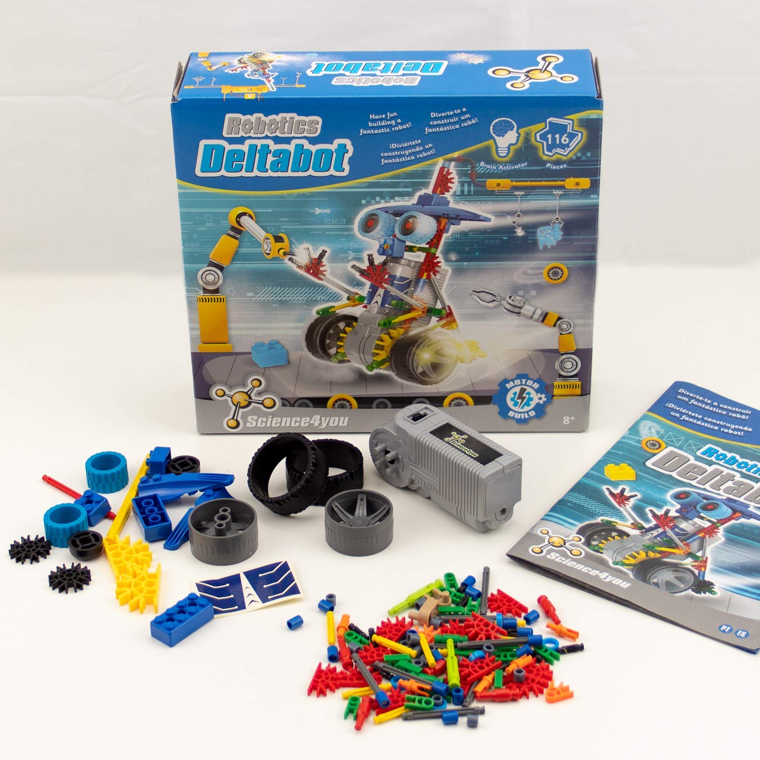 Science4you – Deltabot Robot Building Kit for Kids 8-14 Years – Build ...