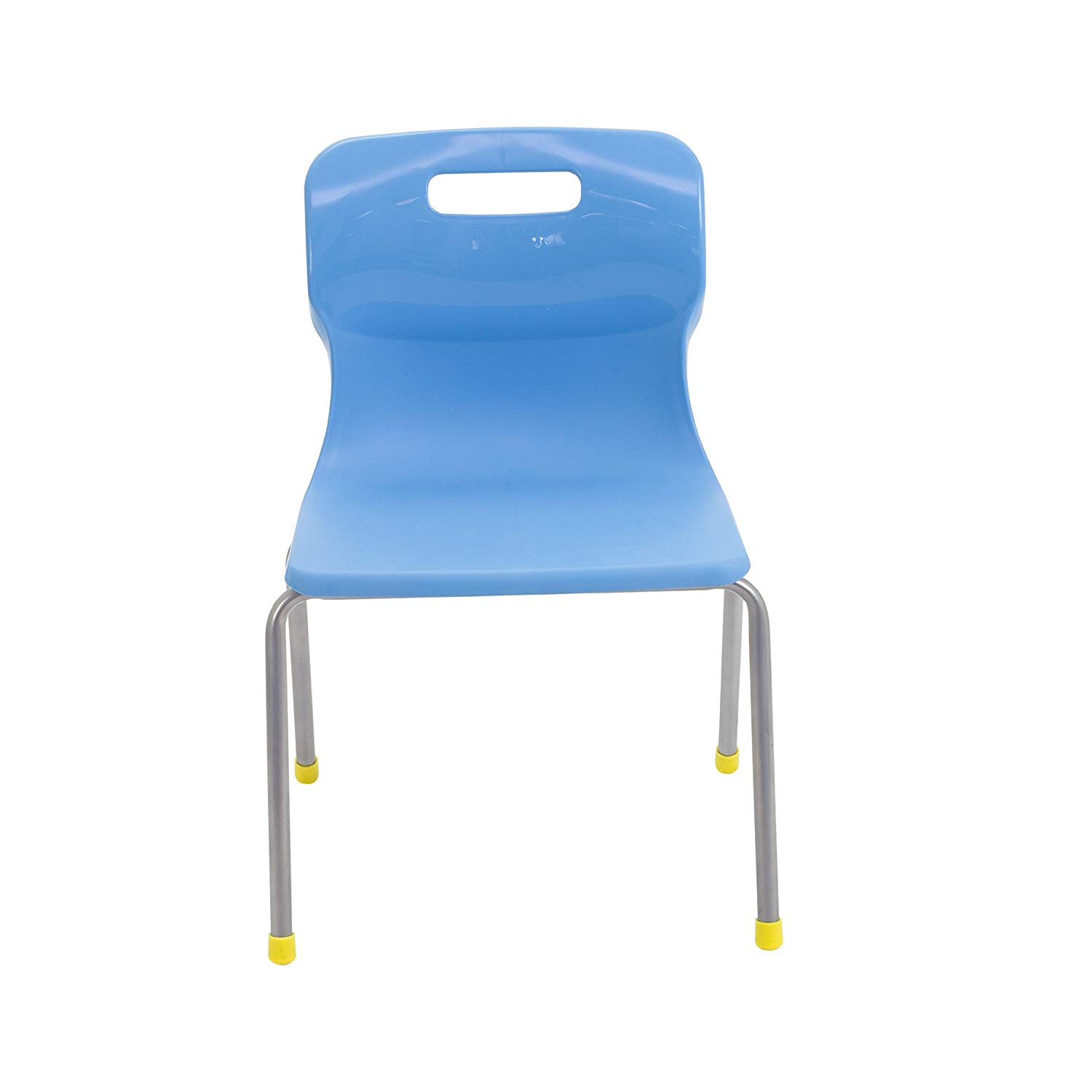 Titan 4 Leg Classroom Chair – Size 3, Ages 5-7 Years, Plastic, Sky Blue ...