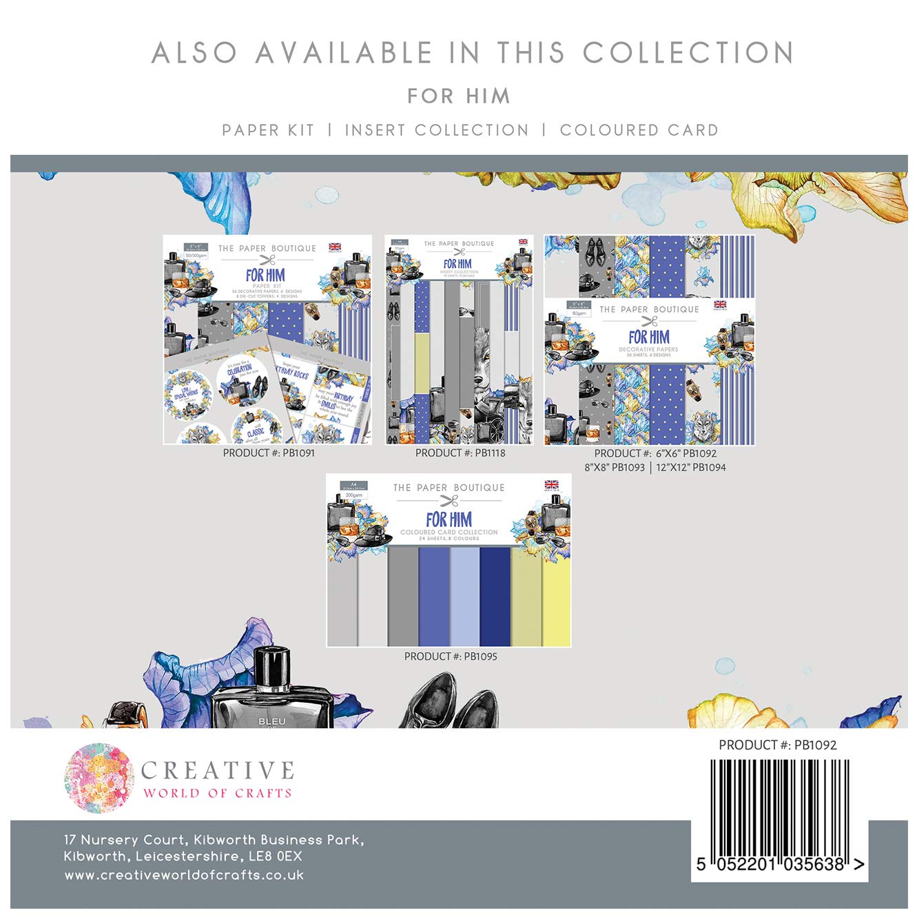The Paper Boutique For Him Paper Kit – TopToy