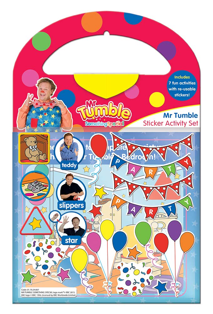 Paper Projects 01.70.29.007 CBeebies Mr Tumble Sticker Scene, Various ...