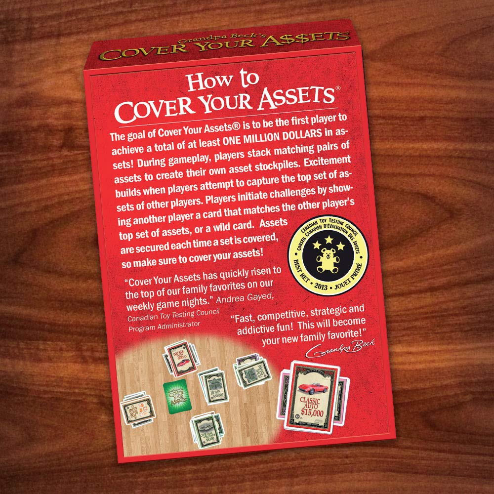 Grandpa Beck’s Cover Your Assets Card Game – TopToy