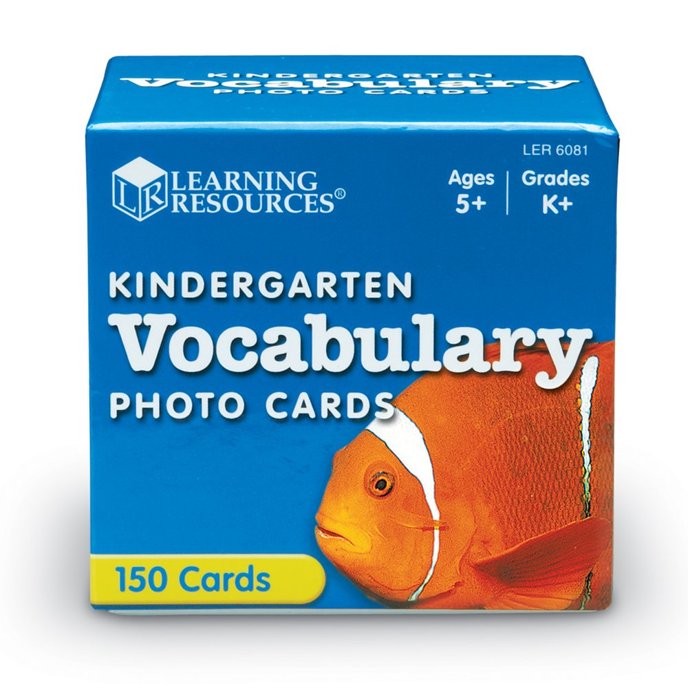 Learning Resources Beginning Vocabulary Photo Cards – TopToy