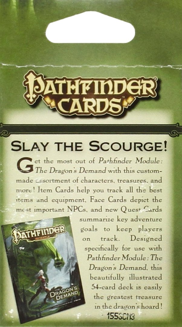 Pathfinder Campaign Cards Dragons Demand – TopToy